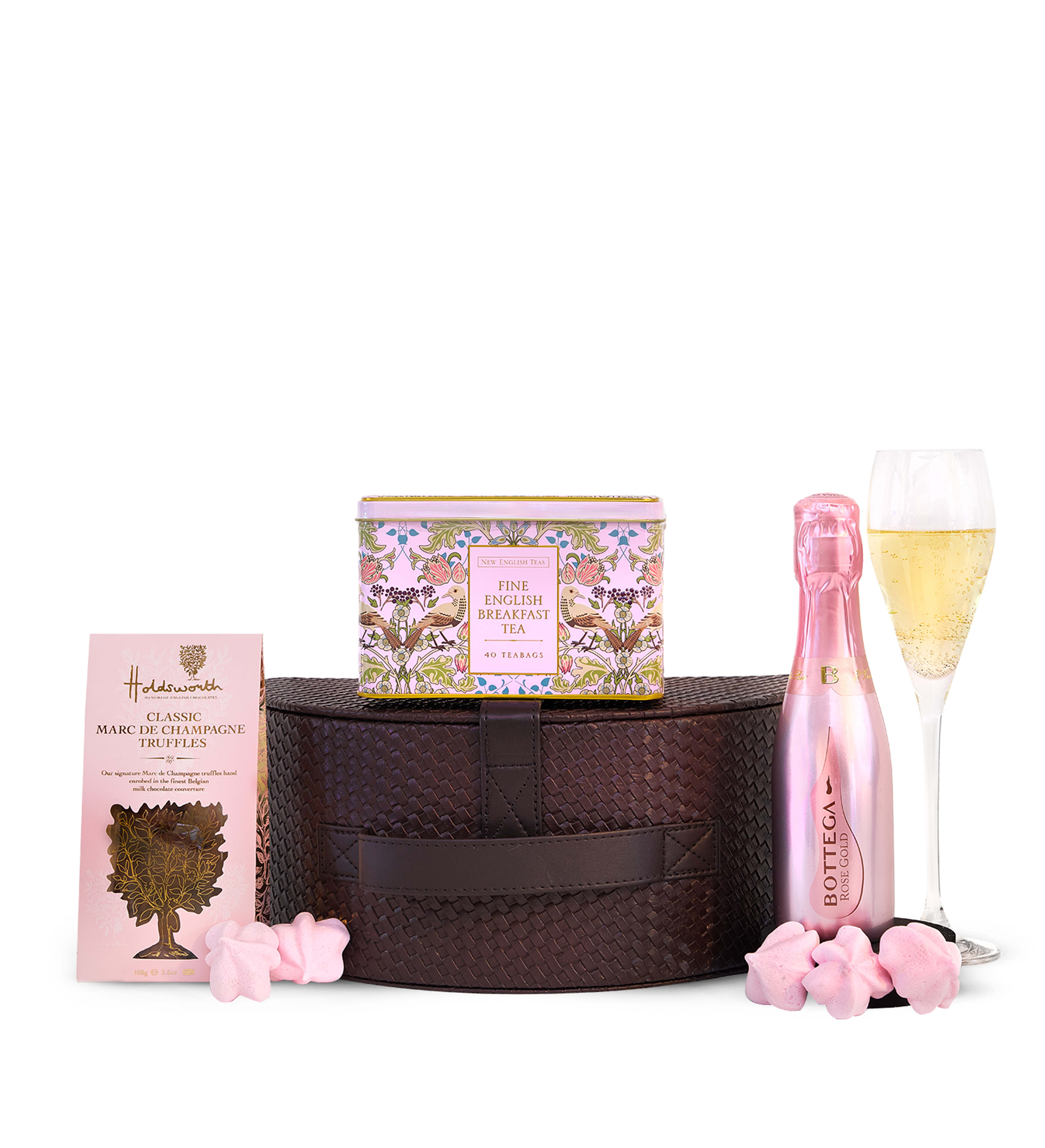 Cocoa & Prosecco Case | Prestige Flowers