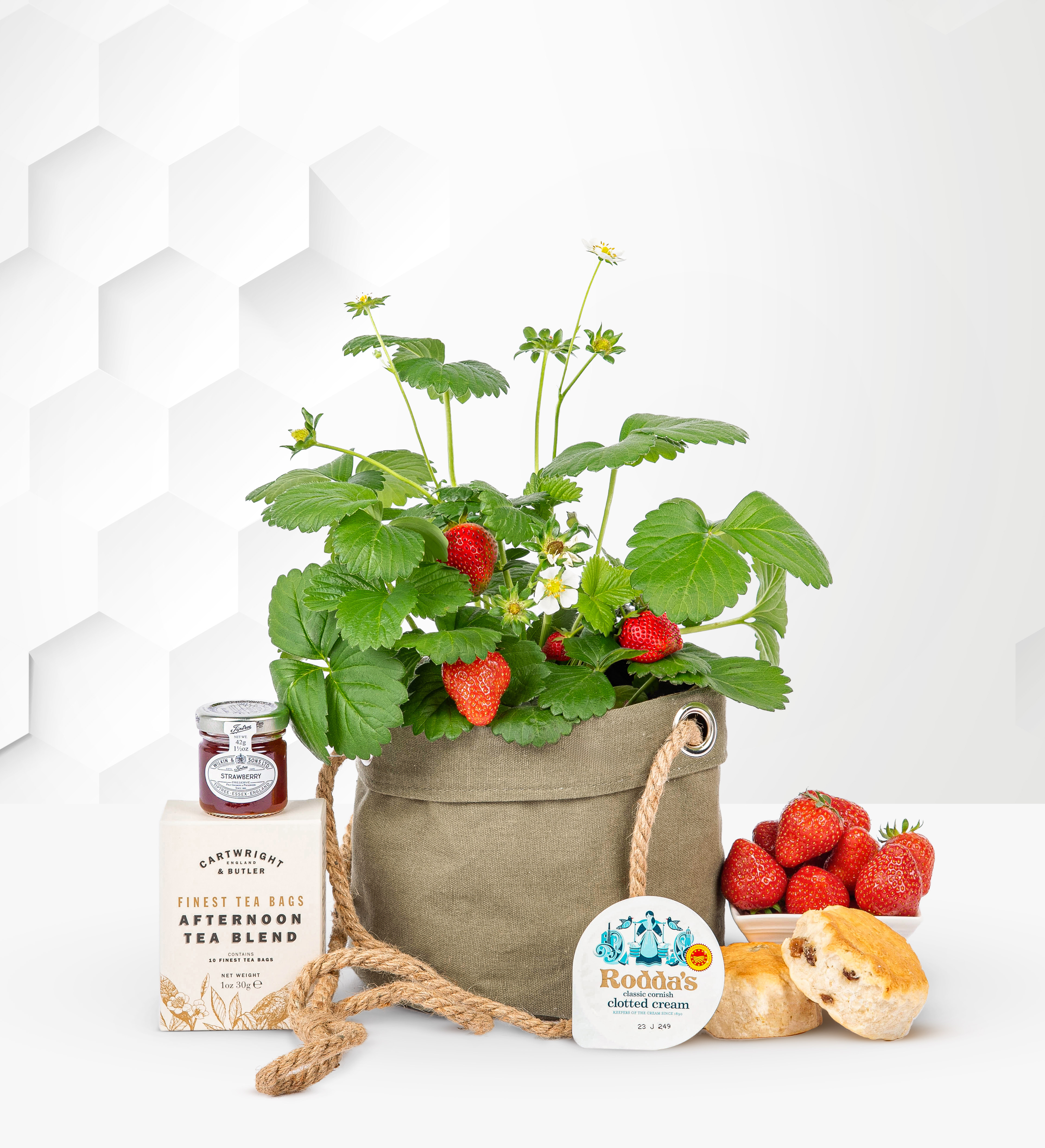 Strawberry Sensation Afternoon Tea | Prestige Flowers