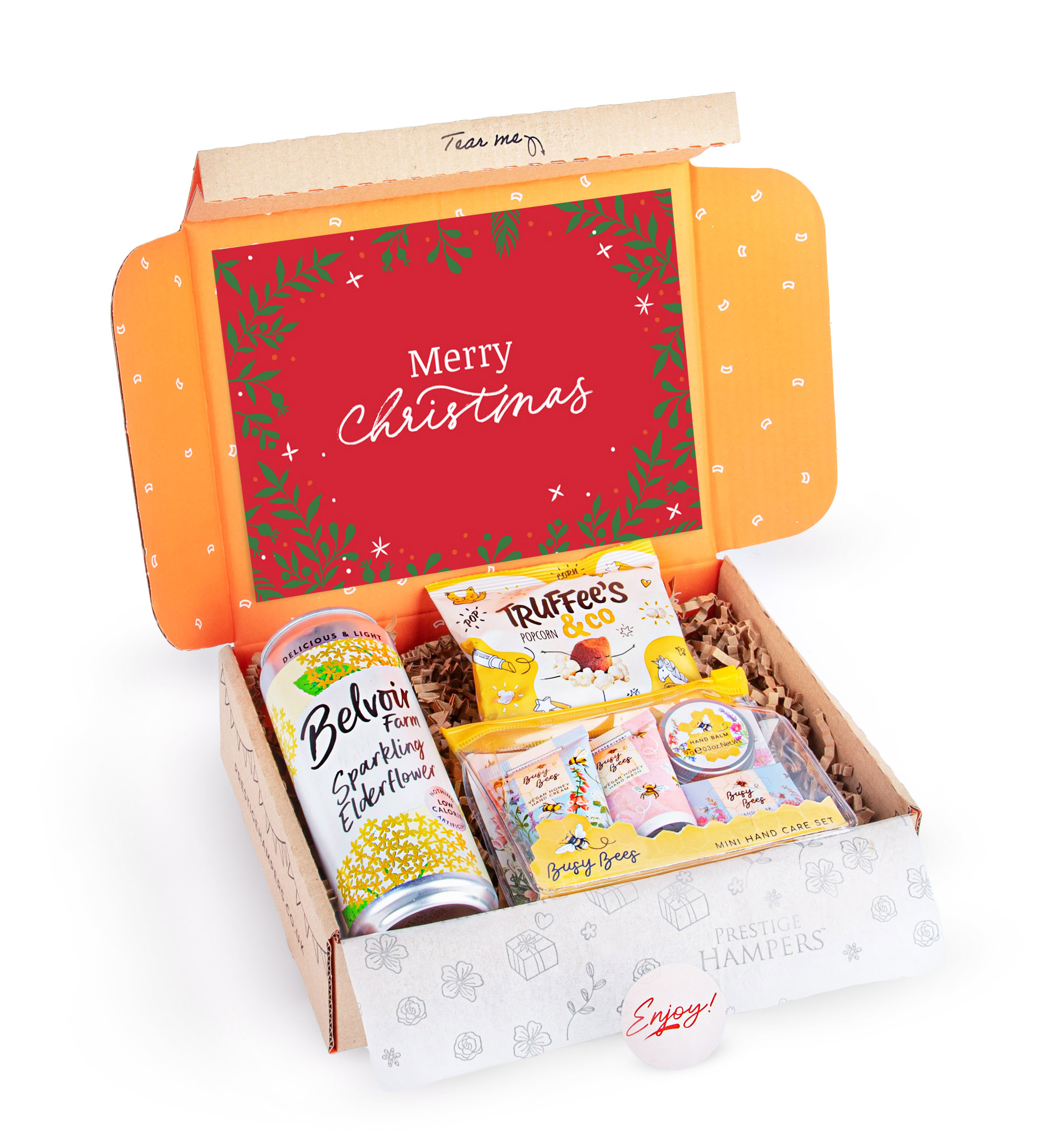 Festive Pamper Hamper | Postal Hampers | Prestige Flowers